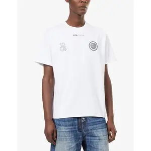 FIFA 1904 Logo-print Crew-neck Cotton-jersey T-shirt