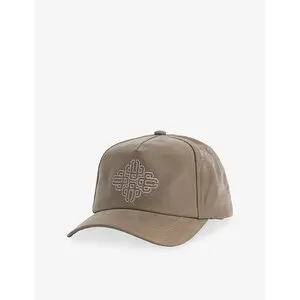 THE COUTURE CLUB Embroidered Cotton Trucker Cap