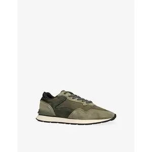 HOFF Suede And Shell Trainers - Green