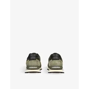 HOFF Suede And Shell Trainers - Green