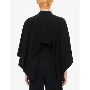 Rick Owens Half-moon Tie Woven Top