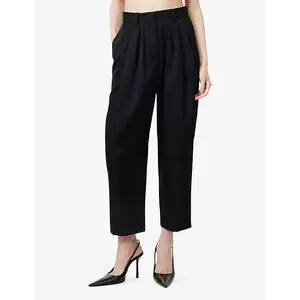 Isabel Marant Étoile Janice Pleated Wool Trousers