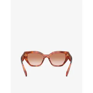 Prada Butterfly-frame Acetate Sunglasses