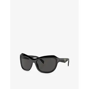 Prada Butterfly-frame Acetate Sunglasses