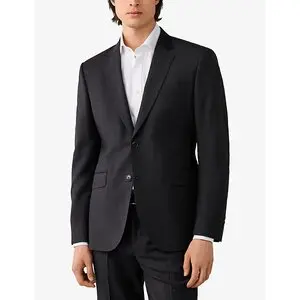 HACKETT Tailored Single-breasted Wool Blazer