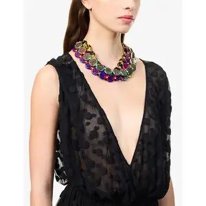 Dries Van Noten Disc Pendant Necklace
