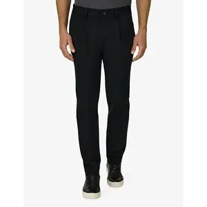 Boggi Milano Trousers In Technical Wool B Tech