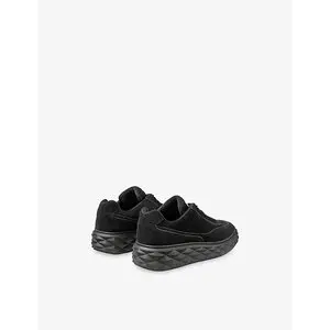 JIMMY CHOO Diamond Maxi Retro Suede Trainers