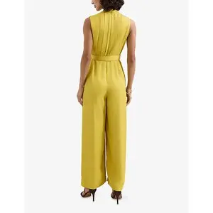 PHASE EIGHT Taylor Satin-twill Jumpsuit