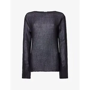 RUOHAN Alba Semi-sheer Wool Top