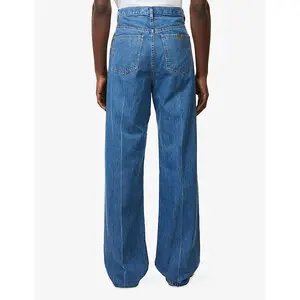 Valentino Garavani Straight-leg Washed Denim Jeans