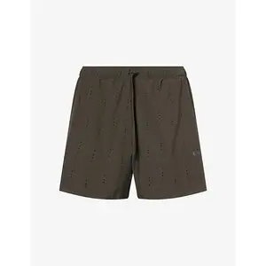 On Paf Zero 2-in-1 Stretch-woven Shorts - Molasses/black