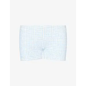 Monday Swimwear Cali Checked Swim Shorts