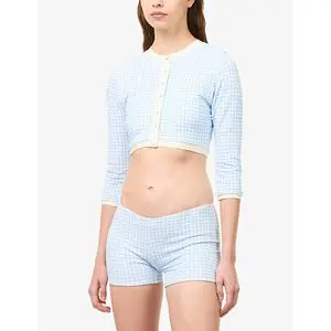Monday Swimwear Cali Checked Swim Shorts