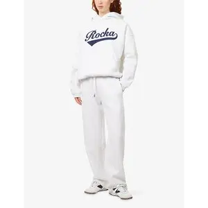 RU & ROCKA Logo Print Jogging Bottoms