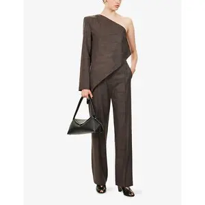 Camilla And Marc Verna Straight-leg Wool-blend Trousers
