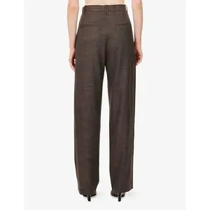 Camilla And Marc Verna Straight-leg Wool-blend Trousers