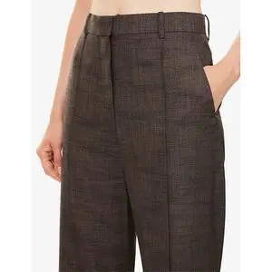 Camilla And Marc Verna Straight-leg Wool-blend Trousers