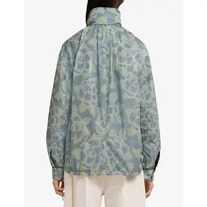 Marni Printed Nylon Windbreaker Jacket