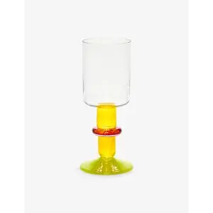 GATHER GLASS Miami Wine Glass - Pink Disc