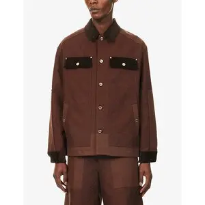 Casablanca Monogram-print Cotton Jacket