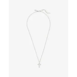 COMMONLINES Vintage Cross Sterling- Necklace - Silver