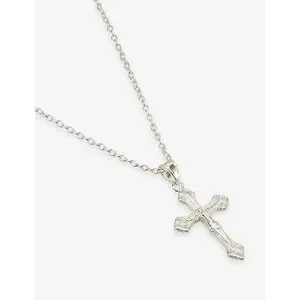 COMMONLINES Vintage Cross Sterling- Necklace