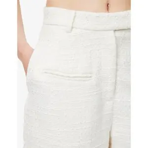 Oddmuse High-waist Tailored Bouclé Shorts