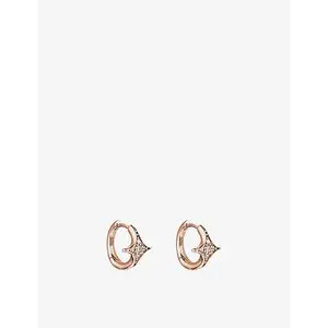 OFA 18ct Gold And Diamond Hoop Earrings