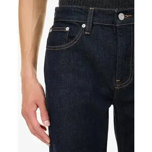 FRAME Modern Straight Slim-fit Denim Jeans - Infinite Navy