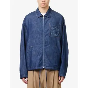 Loewe Anagram-embroidered Denim Jacket