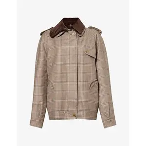 BLAZÉ MILANO Saona Chausie Padded Virgin-wool Trench Jacket - Beige