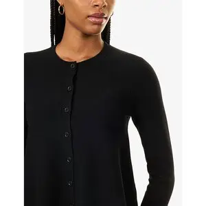 ME+EM Button-through Wool-blend Cardigan