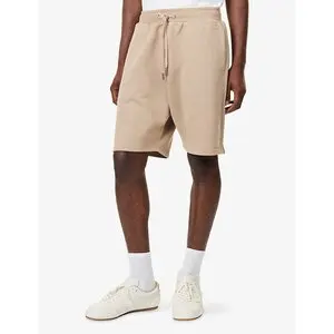 AMI Paris Logo-stitch Cotton Sweat Shorts