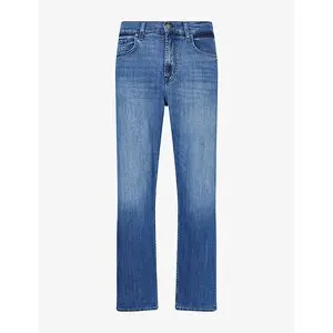 7 For All Mankind Modern Straight-leg Denim Jeans - Landing