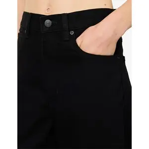 FRAME The Bow Crop Curved-leg Denim Jeans