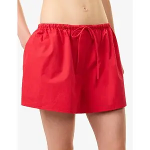 Dissh Dishh Cotton Drawstring Shorts