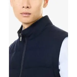 Corneliani Padded Cashmere Gilet