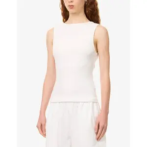 Dissh Amara Rib-knit Cotton-blend Tank Top