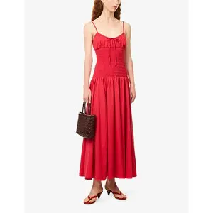 Dissh Paloma Shir Cotton Midi Dress