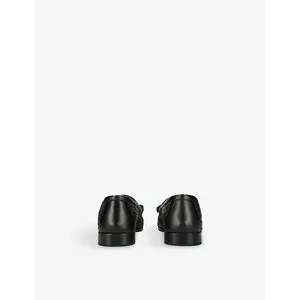 Bottega Veneta Silenzio Leather Loafers