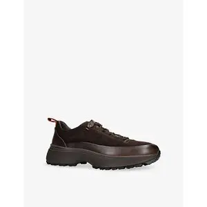 Santoni Bounce Trek Suede Trainers