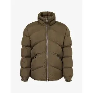 TOM FORD High-neck Down Puffer Jacket - Teak