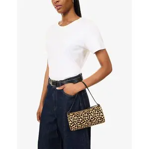 NEOUS Gemini Leather Shoulder Bag - Leopard