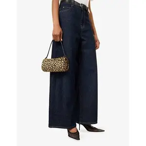 NEOUS Gemini Leather Shoulder Bag - Leopard