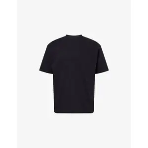 ARNE Relaxed-fit Crew-neck Cotton T-shirt S Black