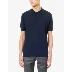 John Smedley Short-sleeve Merino-wool Polo Shirt