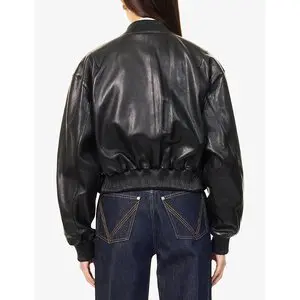 ARMA Leather Bomber Jacket