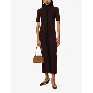 ZANKOV Silvina Buckle-embellished Wool Top