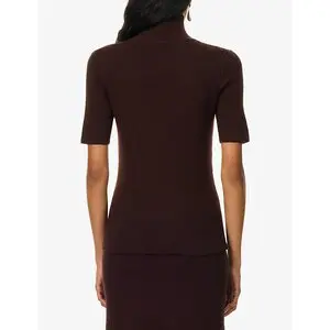 ZANKOV Silvina Buckle-embellished Wool Top